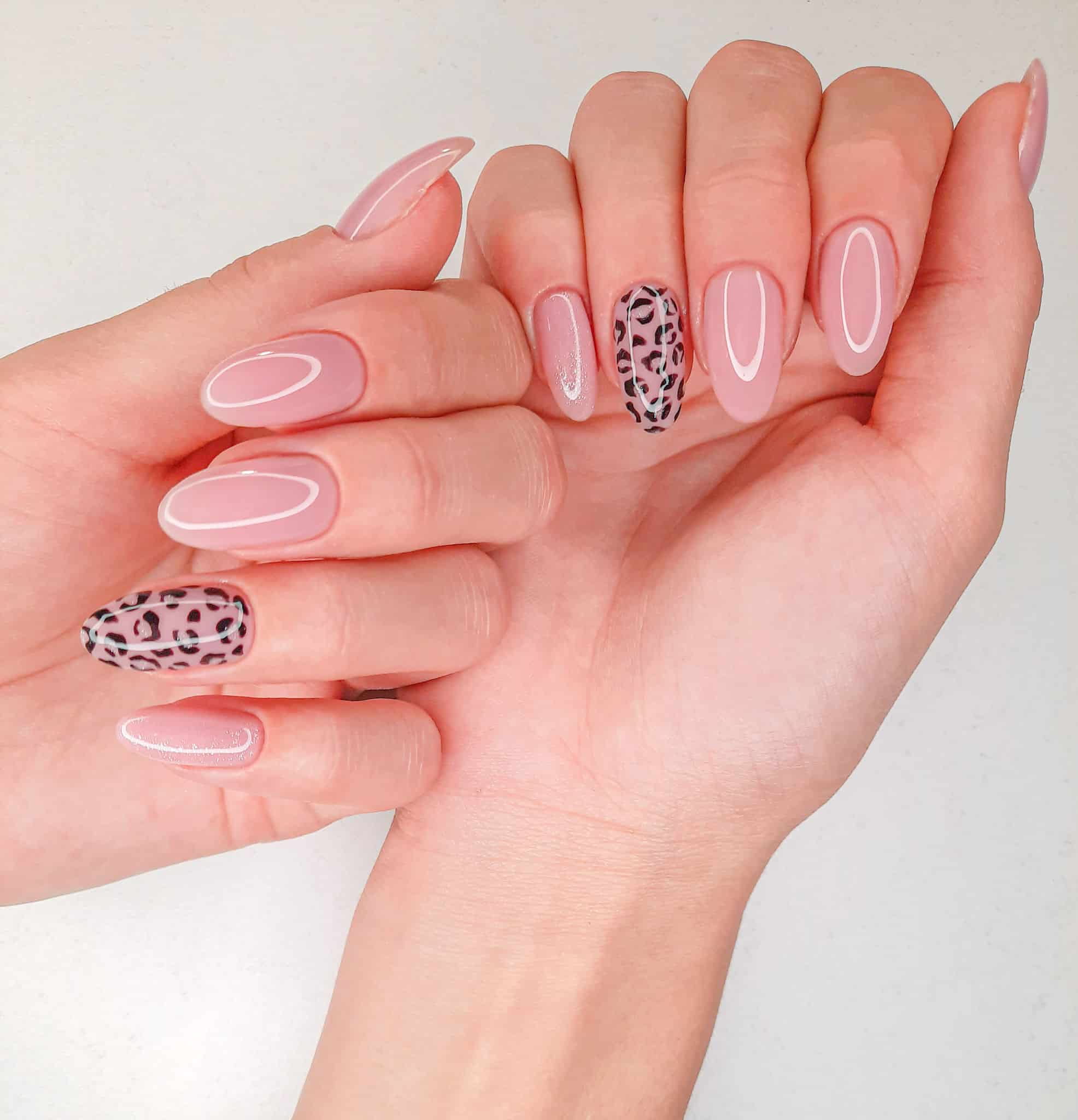 oval-shaped-nails - Infifashion
