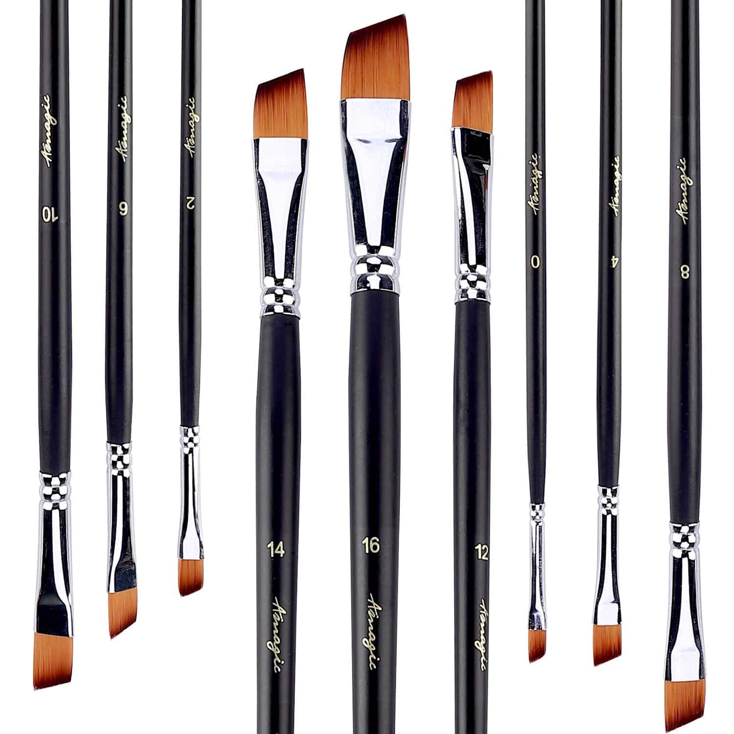 Essential Types Of Paint Brushes For Artists