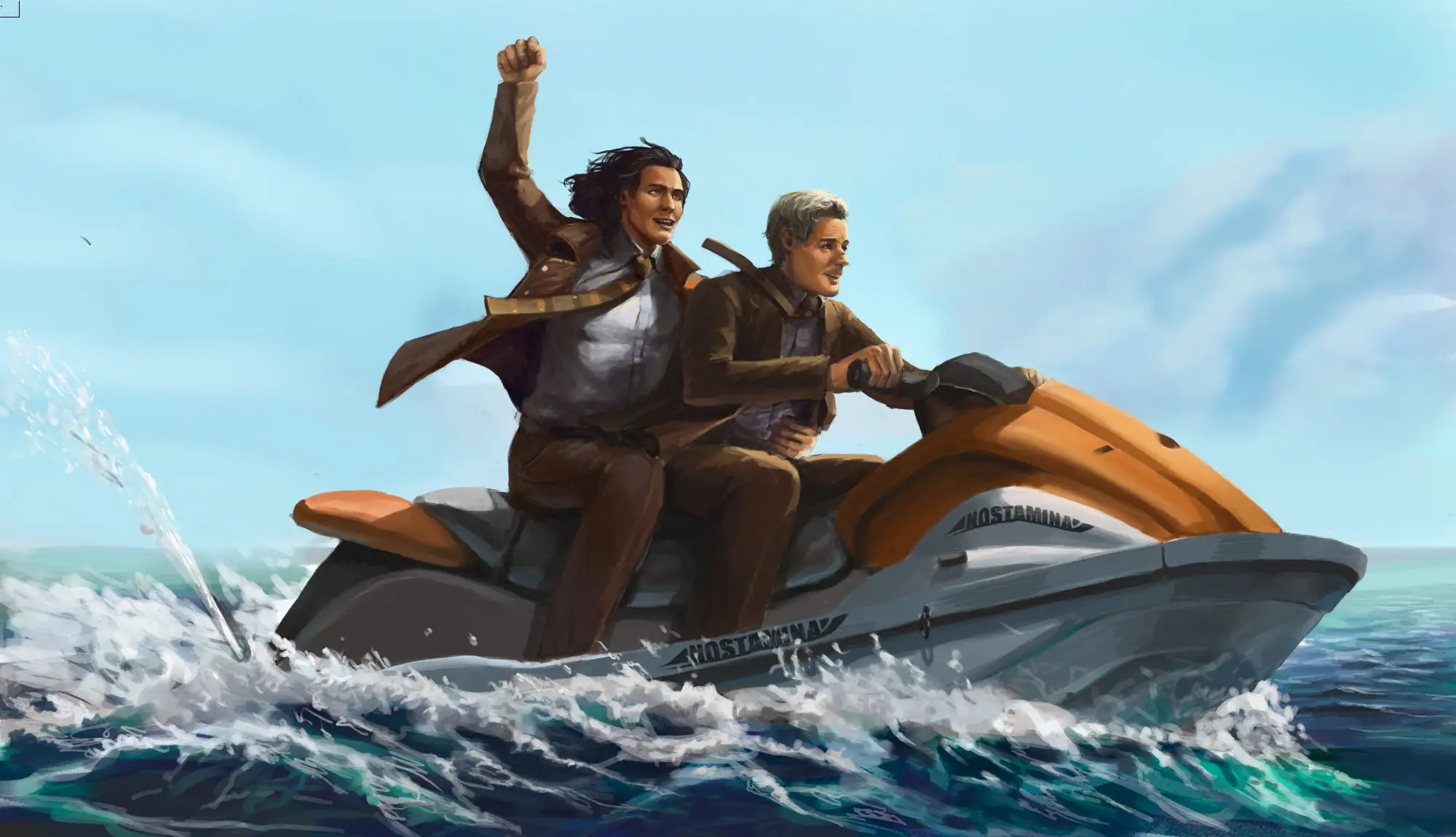 Loki 2 - Mobius Getting Jetski - Infifashion